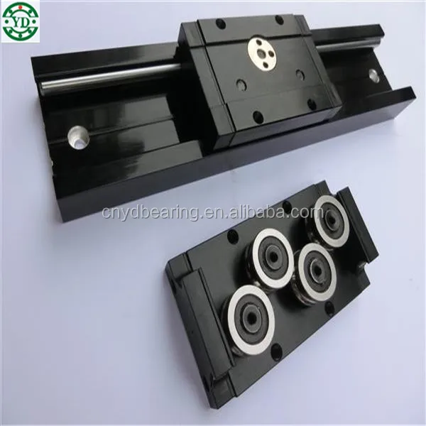 Double Axis Rectangle Square Wheel Linear Guide Rail Linear Block Sgb10 ...