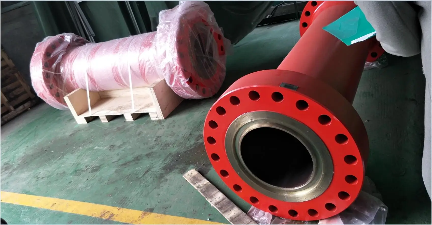 Api 6a Double Studded Flange Drilling Adapter Spacer Spool - Buy Spacer ...