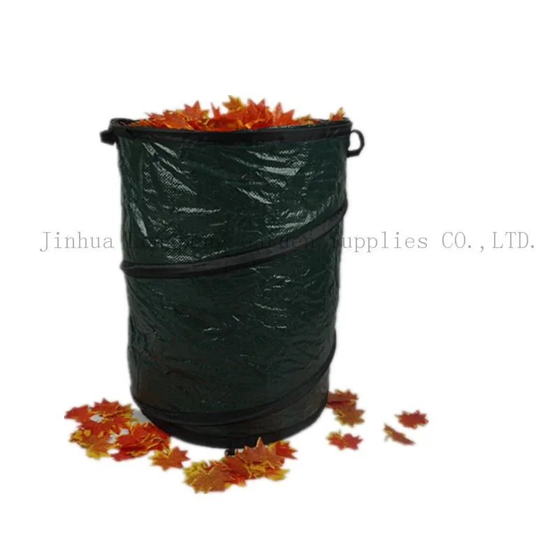 Heavy Duty Waste Weeds Leaves Bin Cutting Sack Carry Bag