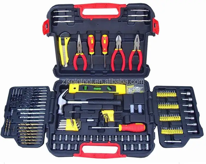 200 Pcs High Quality Foldable Multi Function Diy Tool Kit With Drill ...