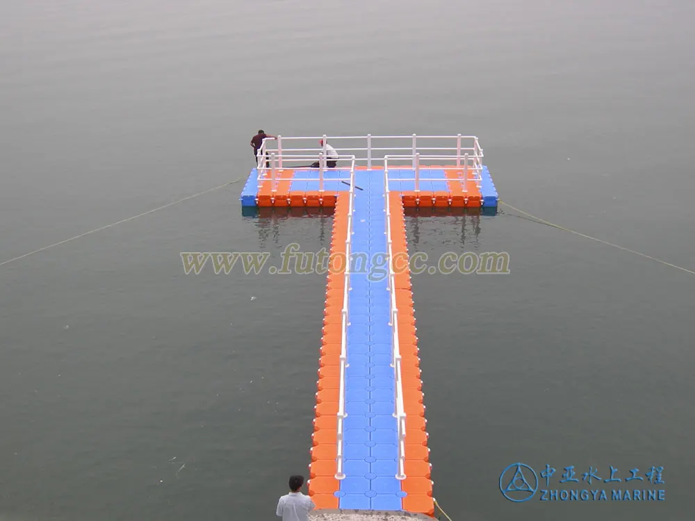 Plastic HDPE Floating Pontoon Bridge - Jet Ski Dock