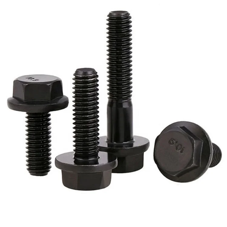 GB5789 hex bolt galvanized Carbon steel 10.9s Outer hexagon flange face ...