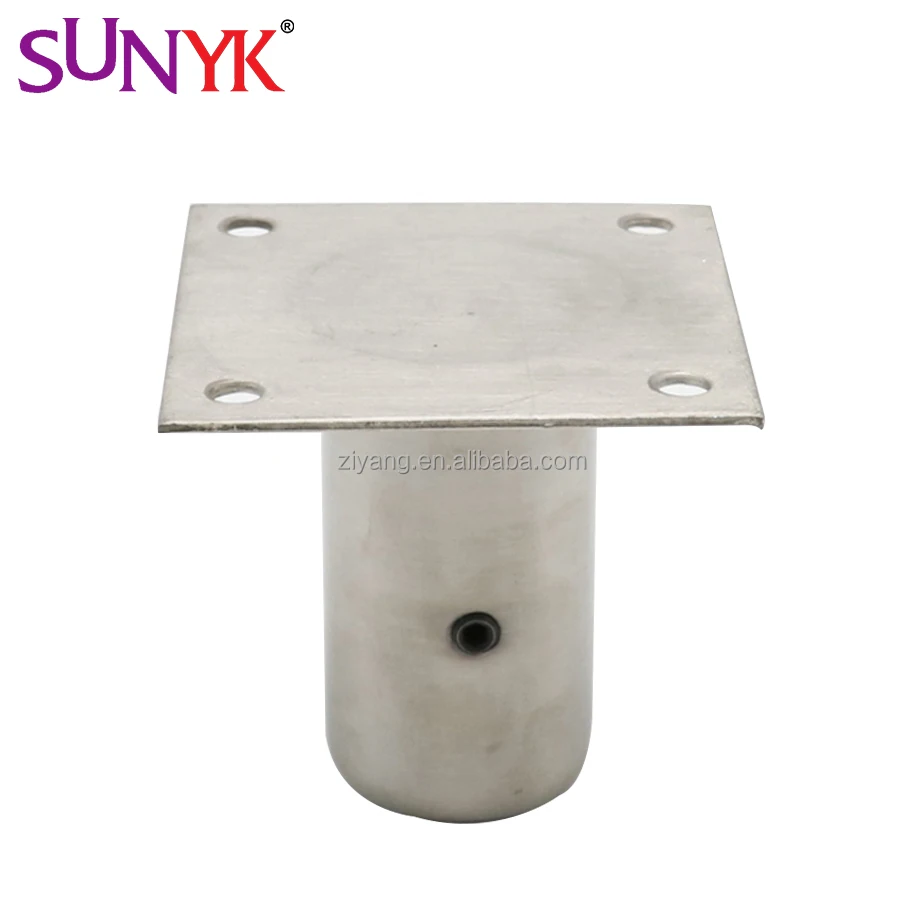 Stainless Steel Leg Sockets for Hotel Kitchen & Furniture