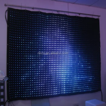 Fiber Optic Fabric Smd Rgb Led Fabric Flexible Led Light Sheet - Buy ...