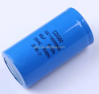 Cd60 Capacitor Starting Motor 600 Mfd Uf 250 Vac Volts - Buy Cd60 ...