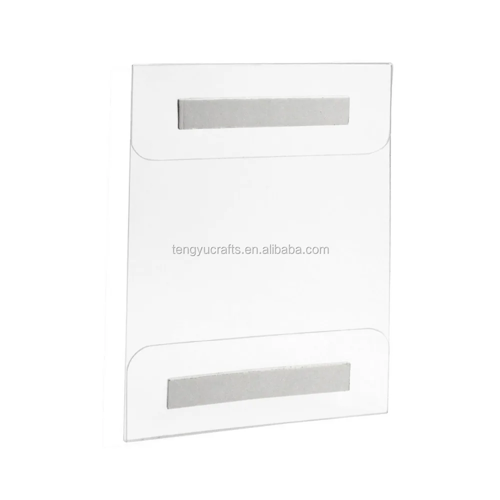 paper a4 insert plexiglass lucite perspex wall mounted menu message ...