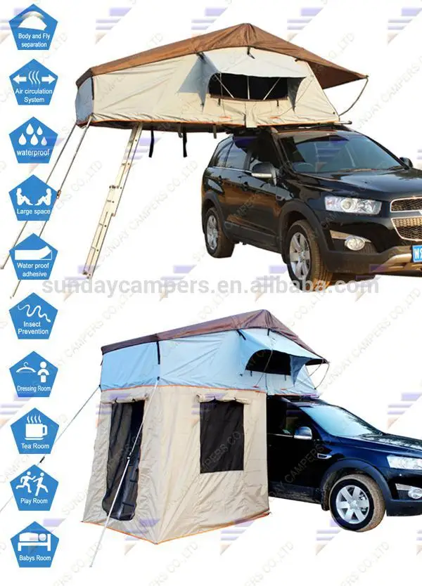 Car with Tent Built in - Ultimate Camping Experience