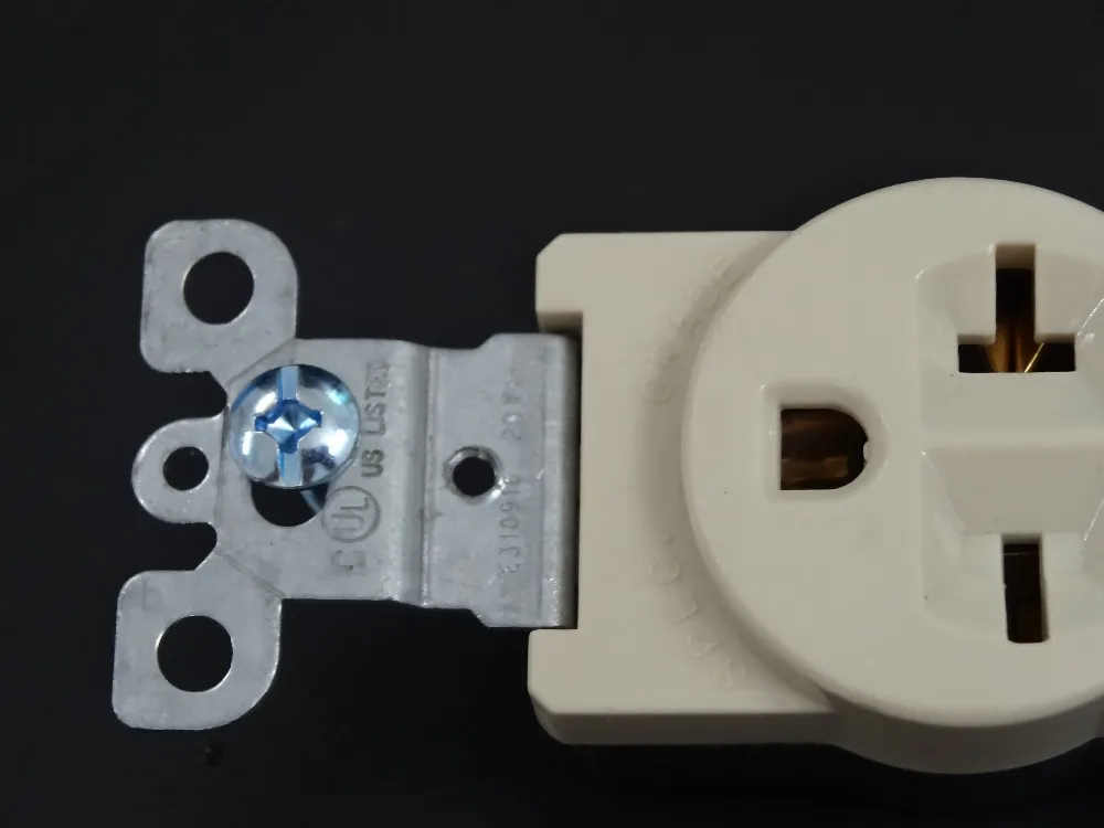 250v 20a American Type Wall Socket Nema 6-20 Single Flush Receptacle ...