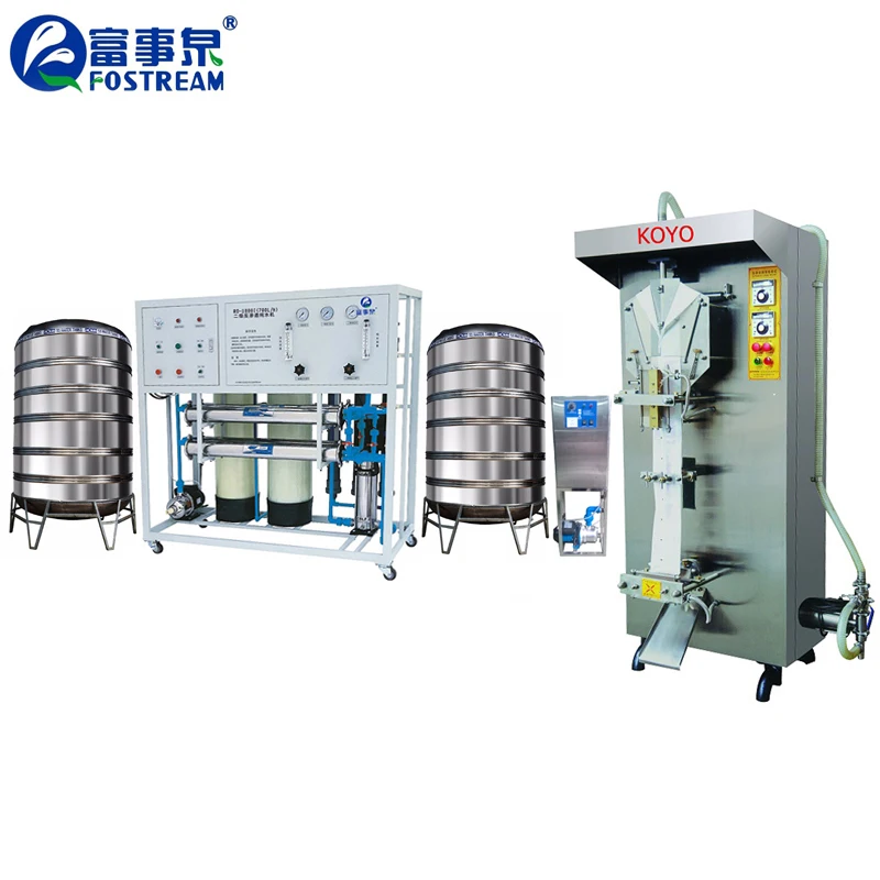 Jiangmen First Drinking Water Equipment L'eau Sachet Machine D ...