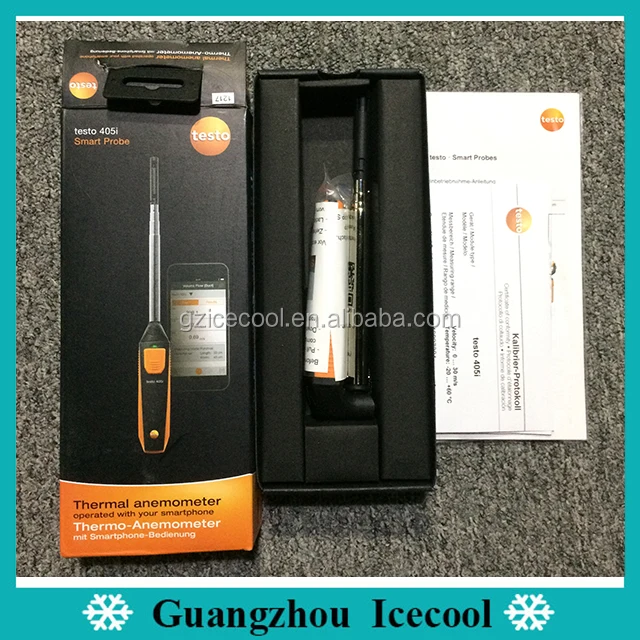 Testo 405i Smart Probe Testo405i Thermal Anemometer With 400mm Probe ...