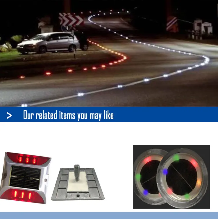 Glow in the Dark Dock Lights - Solar Road Marker Lights