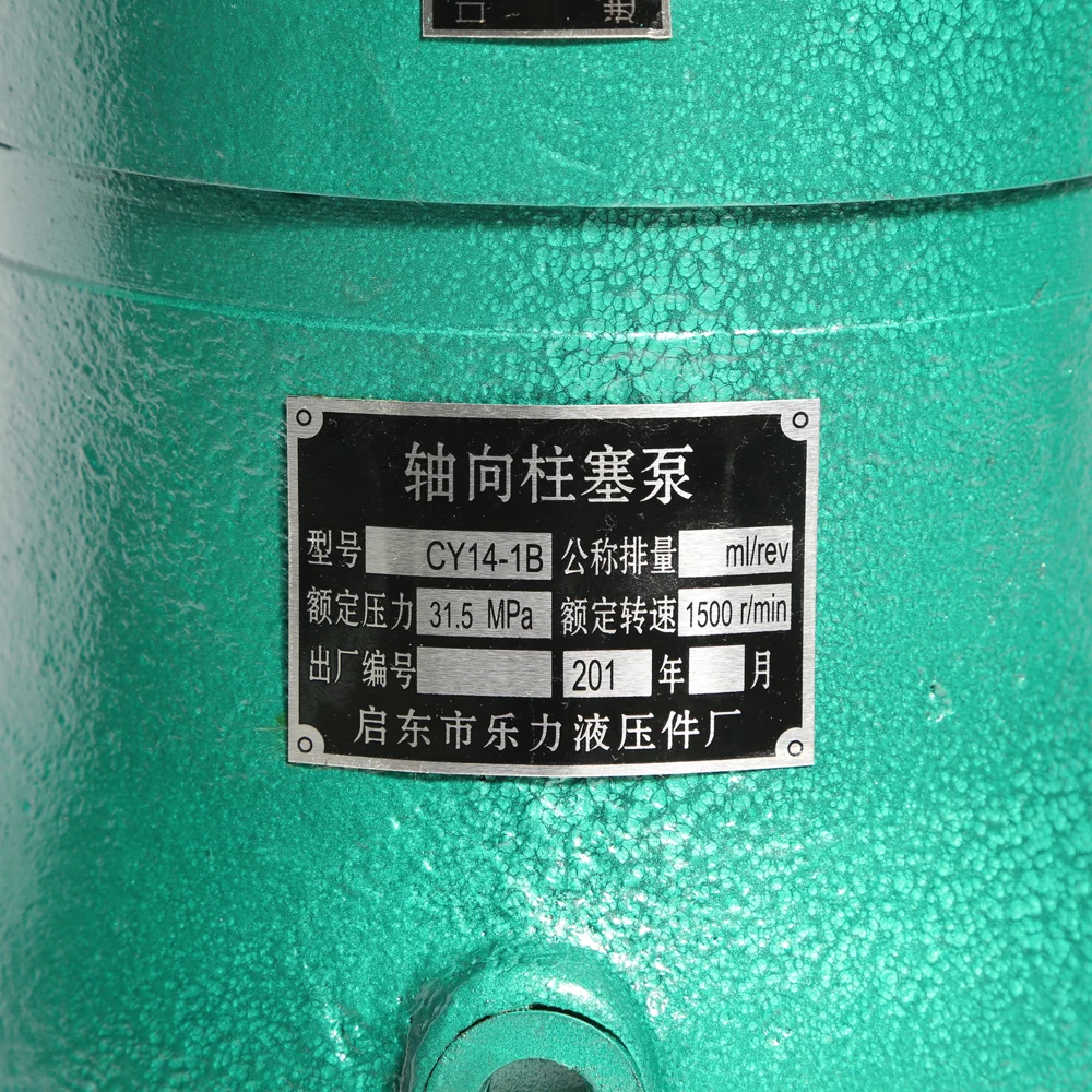 High Pressure Axial Hydraulic Piston Pump Scy Ycy 10scy14-1b 16scy14-1b 25scy14-1b 80scy14-1b ...