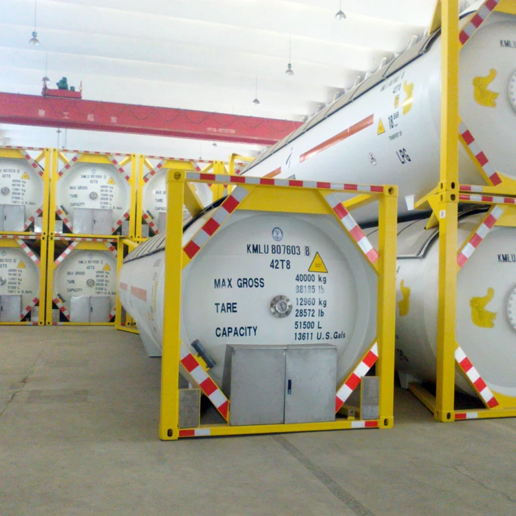 T50 LPG ISO Tank Shipping Container - 20 Feet Capacity