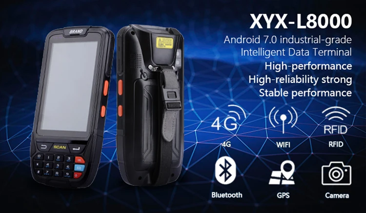 1 D 2d Scanner Wifi Handheld Terminal Android Pda Barcode Scanner - Buy ...