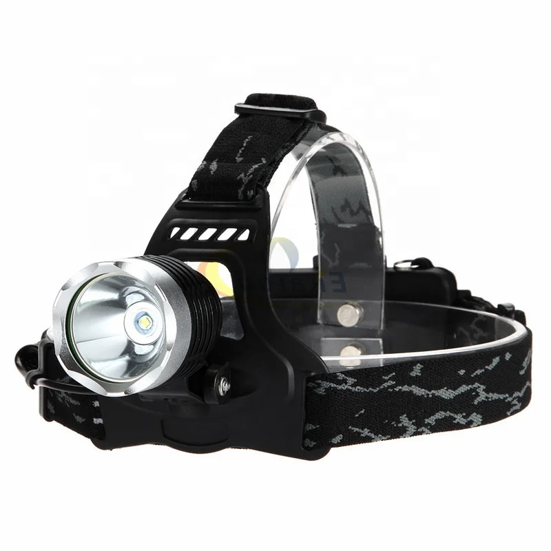 18650 Battery Rechargeable Tactical Head Torch Flashlight