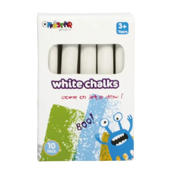 Factory Price 5pk School Office Teacher Blackboard Dustless White Chalk ...