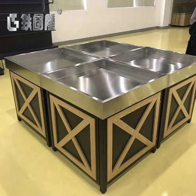 Price Display Stand Stainless Steel Heavy Duty Fruit And Vegetable ...