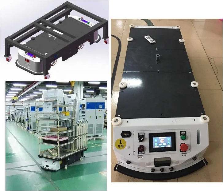 Agv Automated Guided Vehicle Agv Platform Autonomous Mobile Robot - Buy ...