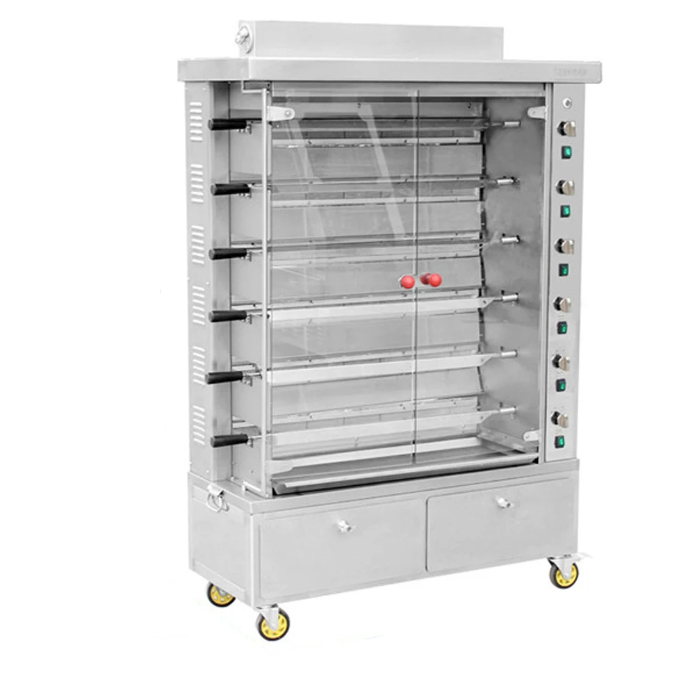Chicken Oven Rotary Chicken Machine Roast Chicken Oven Equipment 6 Fork ...