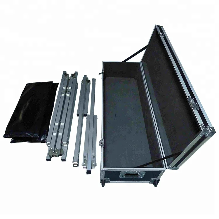 300 Inch 16:9 Large Outdoor Fast Folding Projection Screen With Flight ...