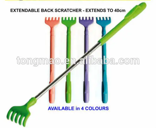 Novelty Plastic Portable Expandable Telescopic Back Scratcher