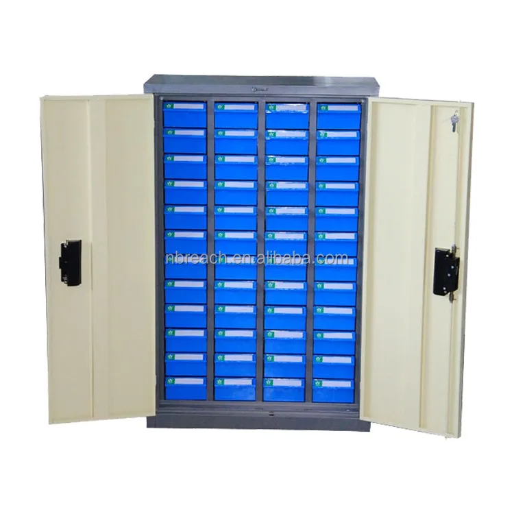 48 Drawers Small Home Office Vintage Plastic Drawer Parts Storage ...