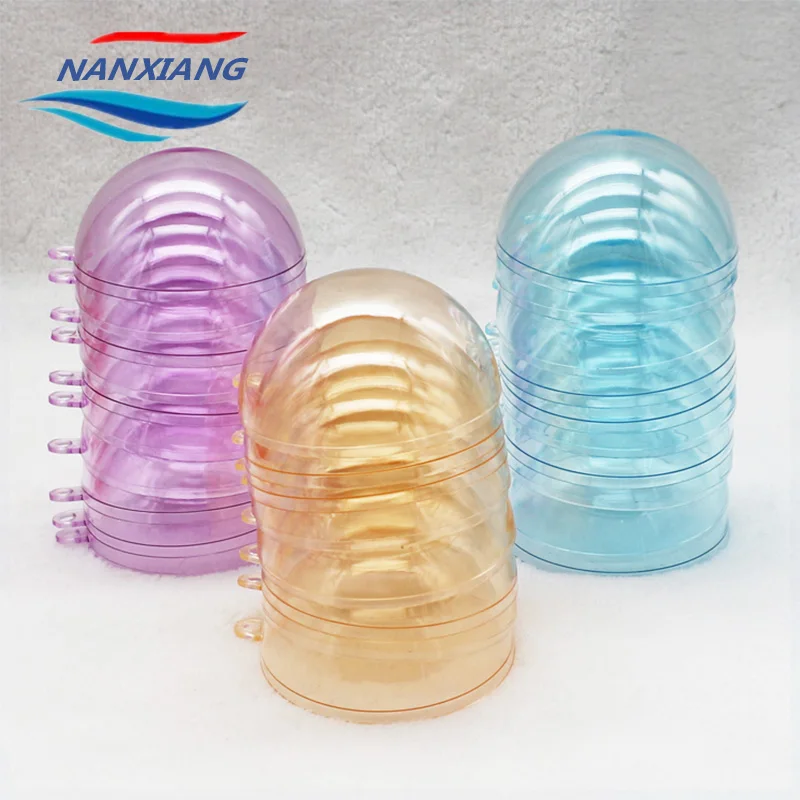 Plastic Openable Transparent Ball Clear Sphere Christmas Decoration ...