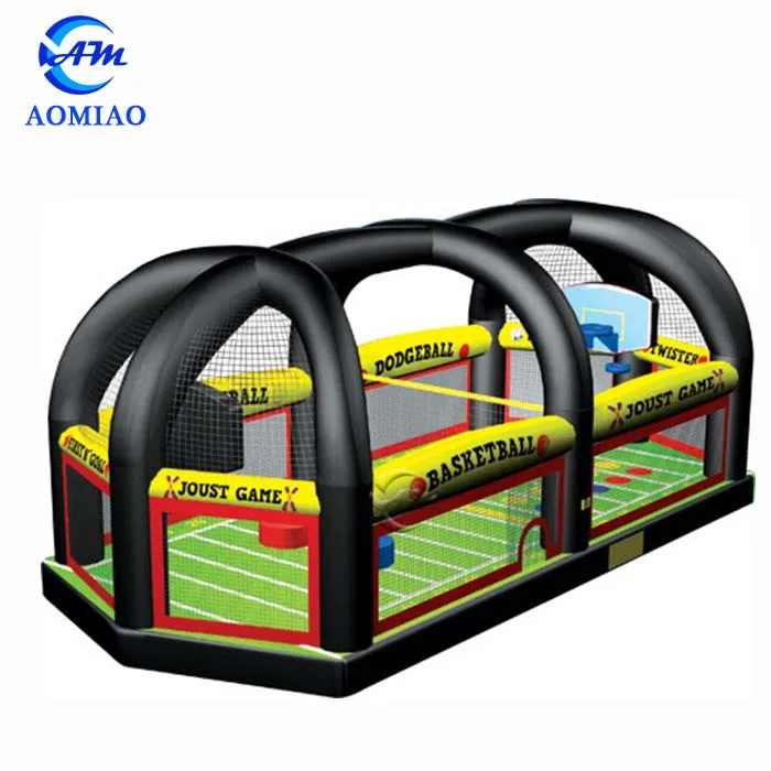 2022 New Design All In One Sports Arena Inflatable Dodge Ball Arena ...