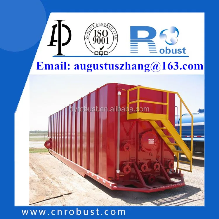 mud tanks and semi-trailer 500bbl frac tank for your temporary liquid ...