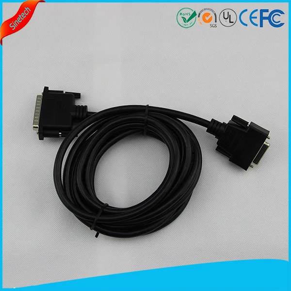1.8M Black DB26 to DB16 Cable - Reliable Parallel Data Transfer