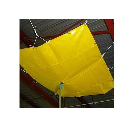 Flame retardant roof ceiling leak diverter drain tarp| Alibaba.com