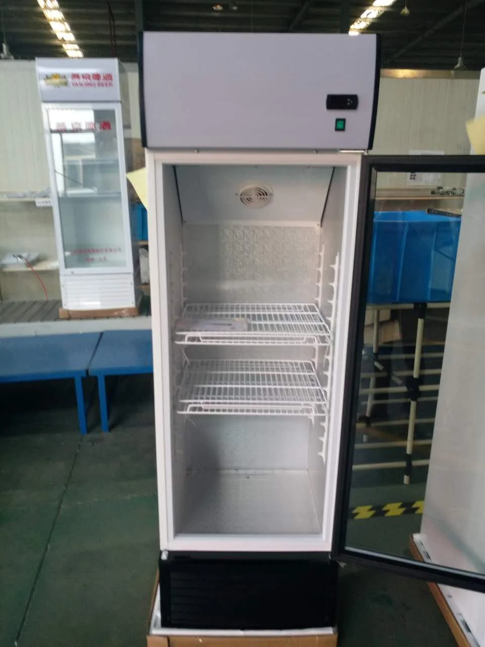 350L Commercial Glass Door Chiller - Efficient Cooling