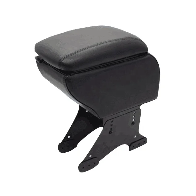 M4 Universal Armrest Console Box with USB - Beige PU Leather