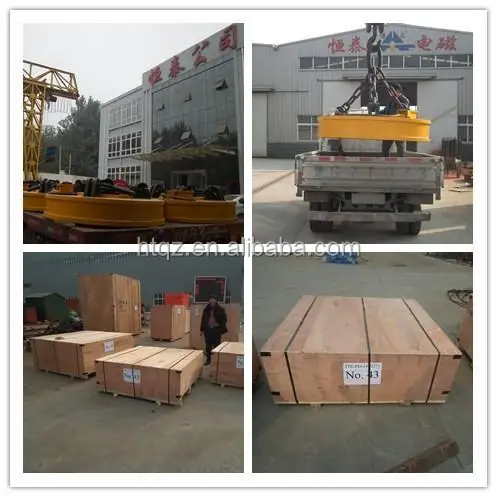 Heavy Duty Magnet Crane For Steel Scrap 500kg Lifting Magnet For ...