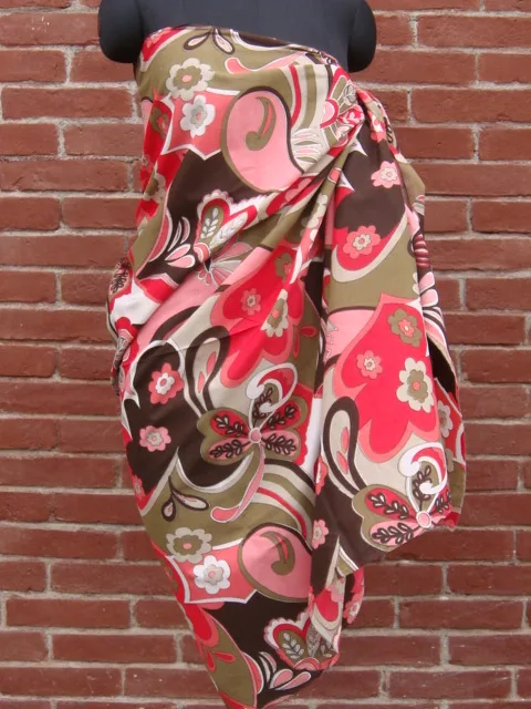 Cotton Beach Sarong In Cotton/ Polyester / Viscose Azo Free Dyes - Buy ...