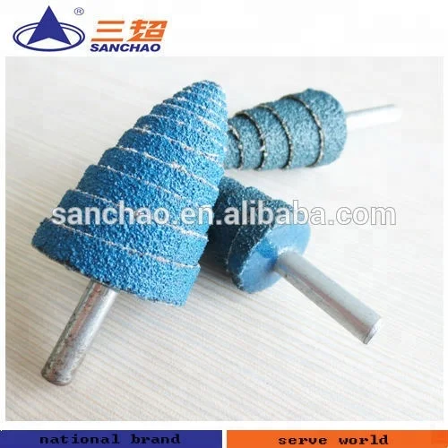 Multi- Functional Conical Resin Water-resistant Sandcloth Flap Wheel ...