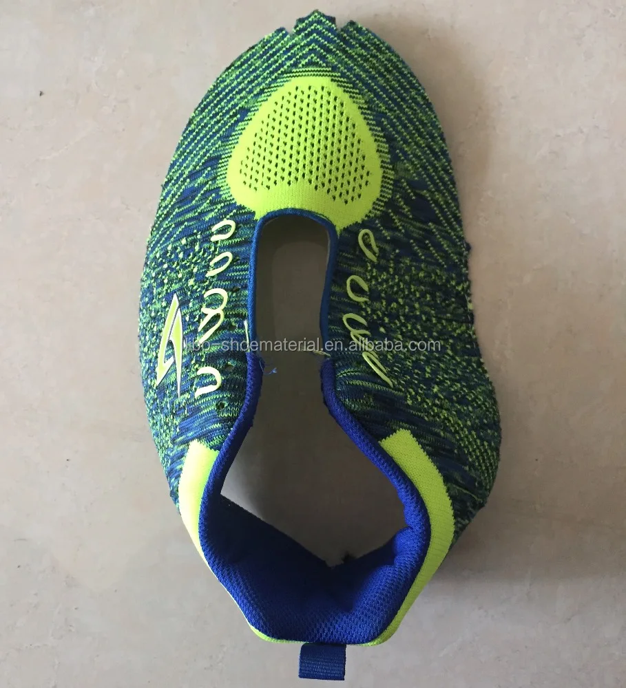 2020 Semi Shoe Uppers Knitting Sport Vamp Fashion Shoes Upper Shoe Vamp ...