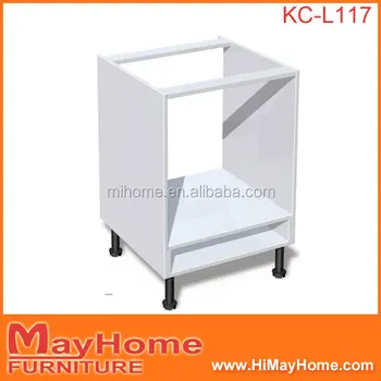 White Melamine Modern Oven Kitchen Cabinet Unit Carcass - Buy Single ...