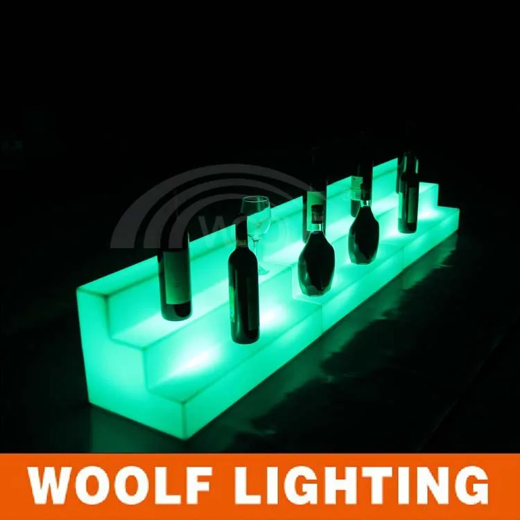 led wine shelf/light up shelf/led lighted bar shelf| Alibaba.com