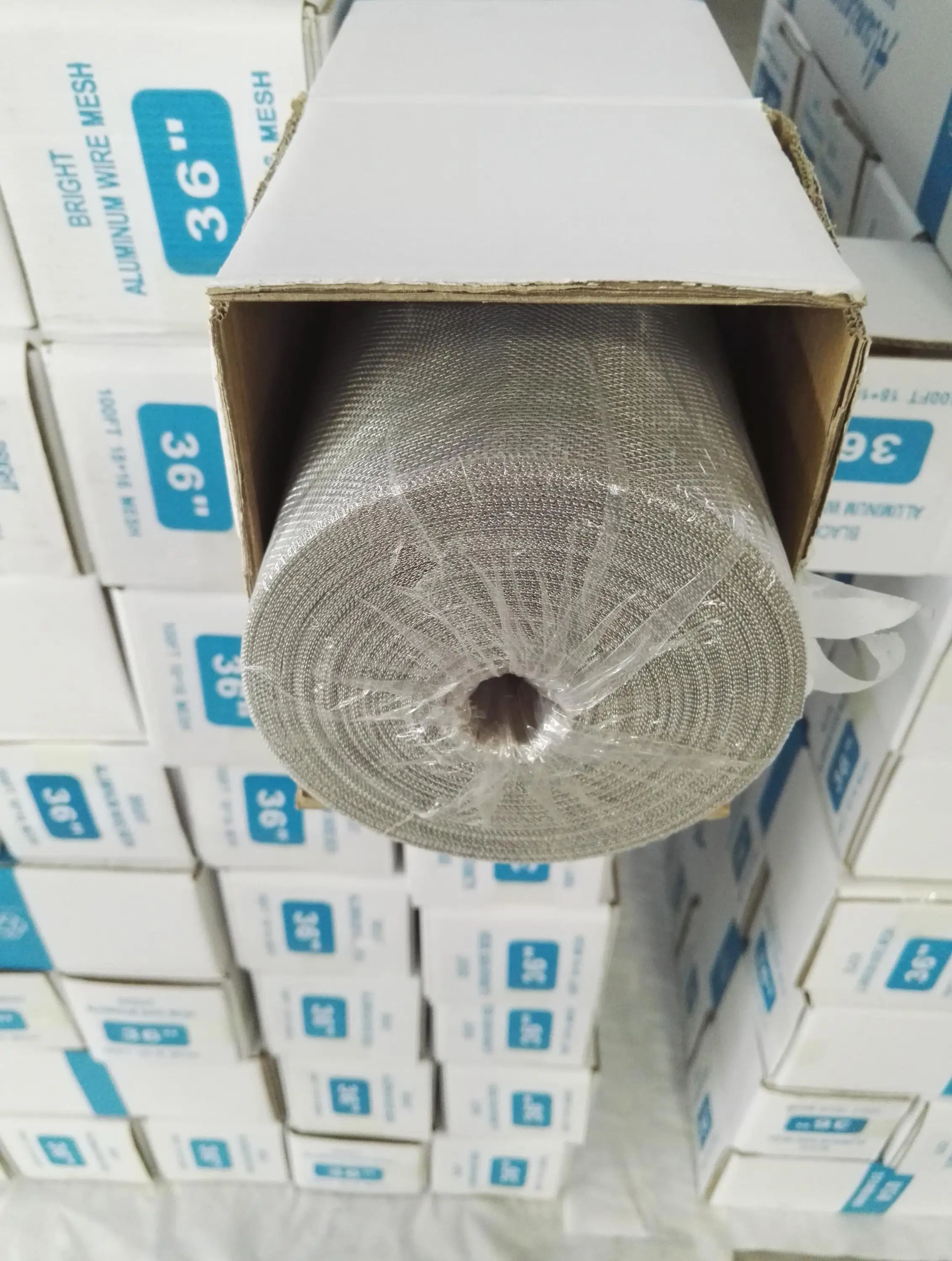 Bright Shining Surface Easy Cleaning 14x14 Aluminum Fly Screen Wire ...