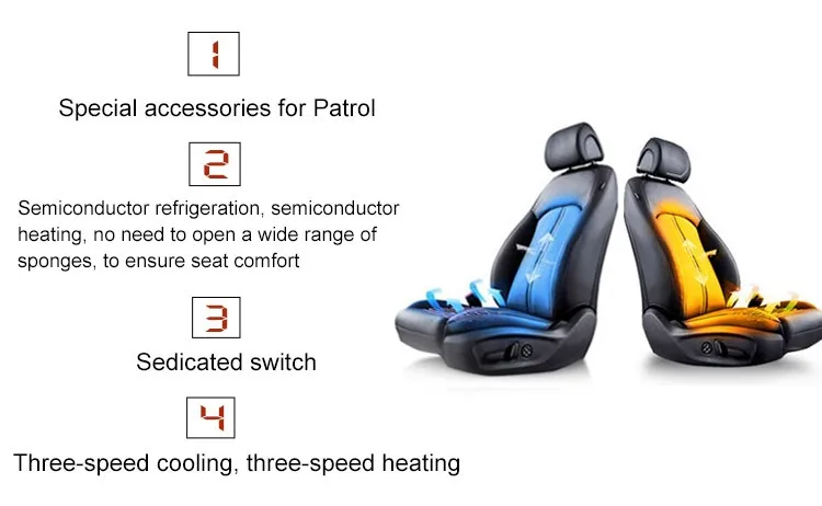 Universal Car Seat Ventilation Fans - Quiet Cooling Solutions