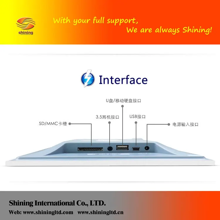 10" Stand Bulk Wholesale E-ink Digital Photo Frame - Buy E-ink Digital ...