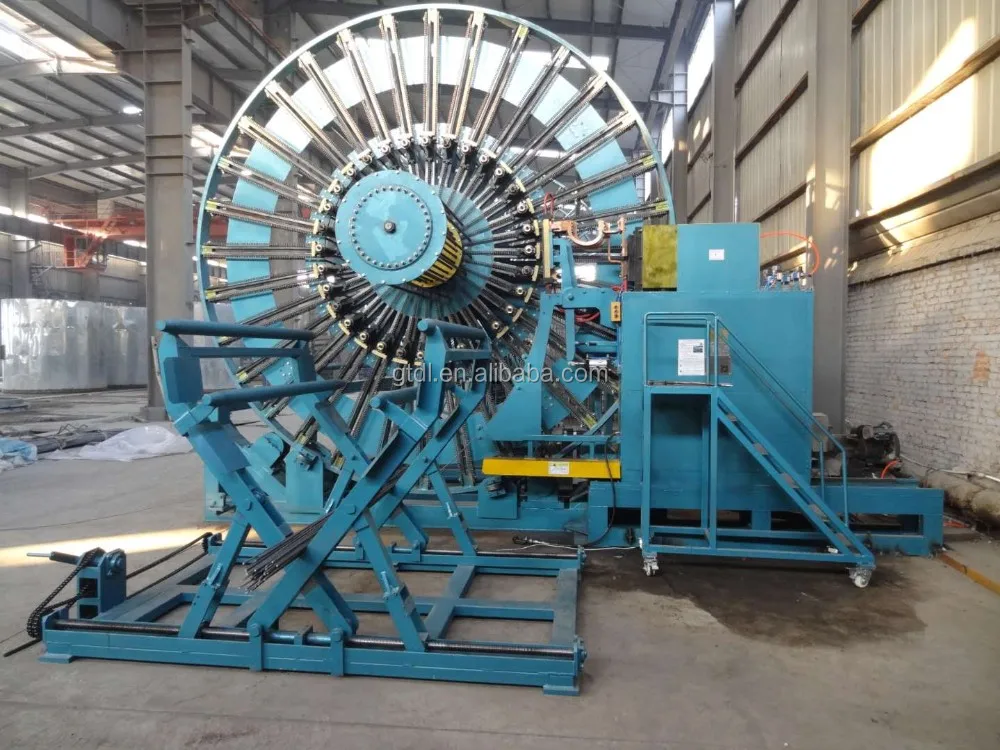 Dingli RCC Precast Reinforced Spin Roller Machine for Concrete Culvert ...