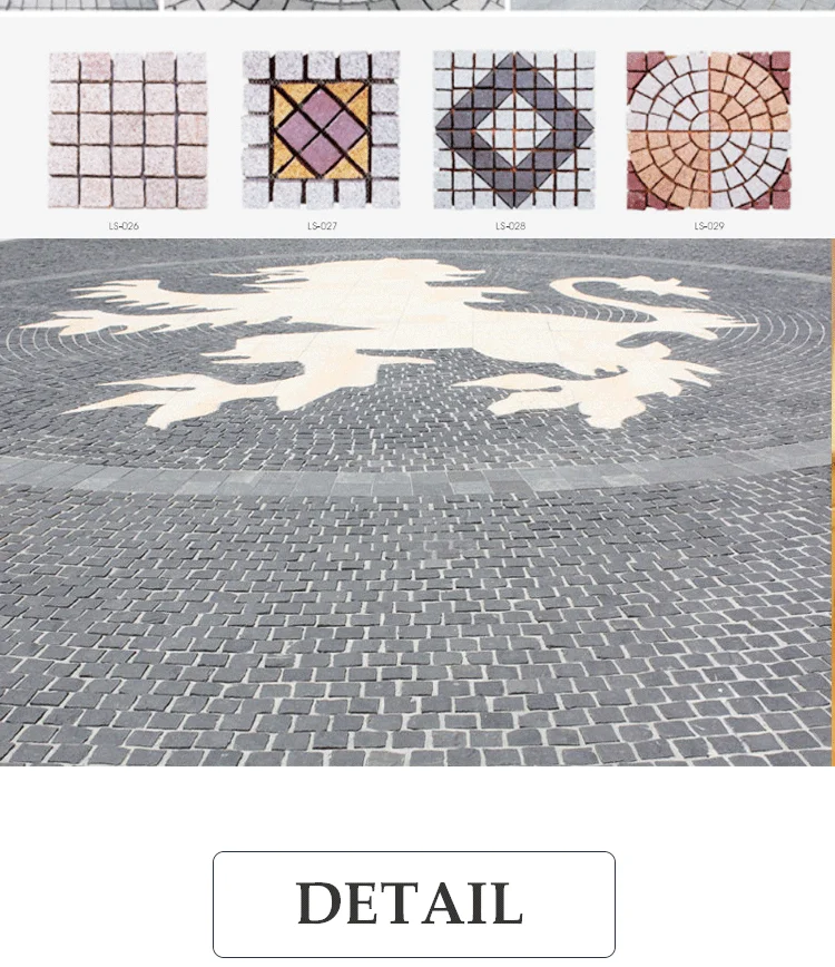 Zimbabwe Black Granite Interlock Paving Stones - Durable & Stylish