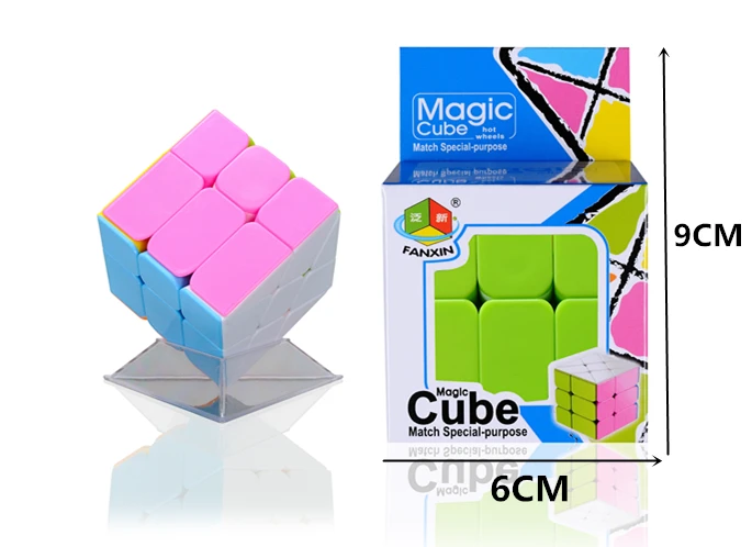 Intelligent 5.7cm Level 3 Abs Plastic Fanxin Folding Cube Toy For Kids ...