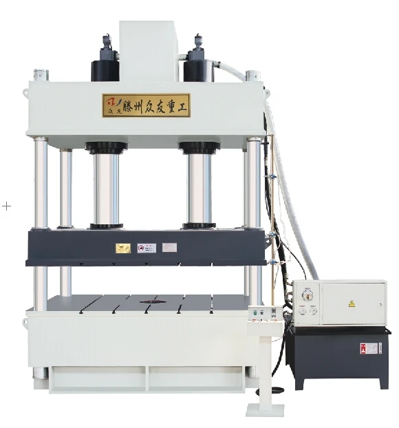 4 Column Hydraulic Press Yq32-800t Door Embossing Hydraulic Press Machine - Buy 4 Column ...