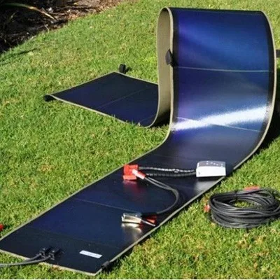 70w/75w Rollable Amorphous Silicon Thin Film Flexible Solar Panel For ...