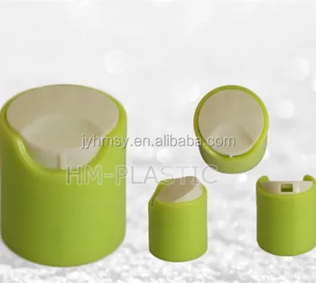 Promotional 28/410 Flip Top Plastic Press Disc Cap Green - Buy Press ...