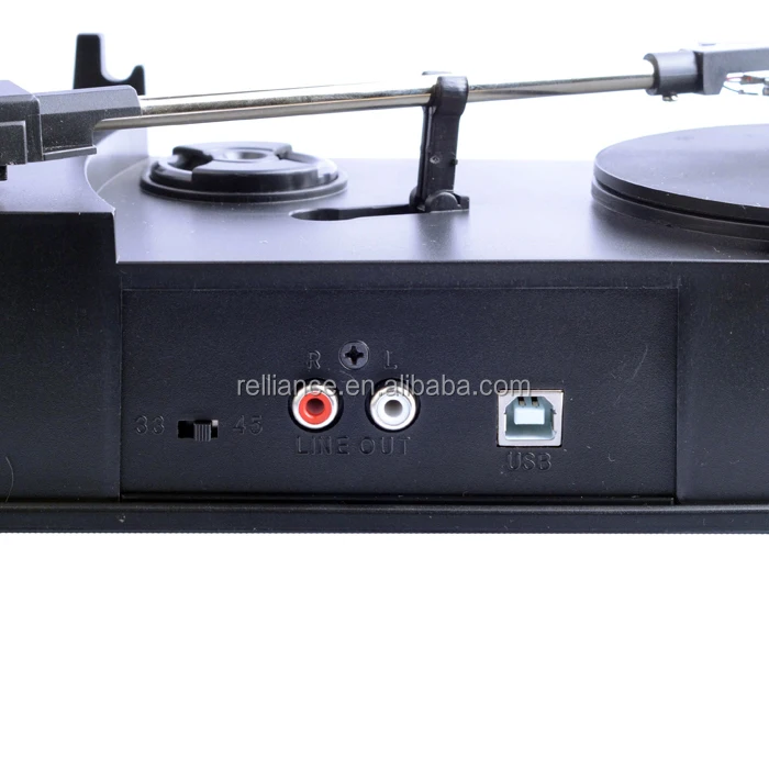 Mini Vinyl to MP3 USB Turntable Record Player - 33/45 RPM