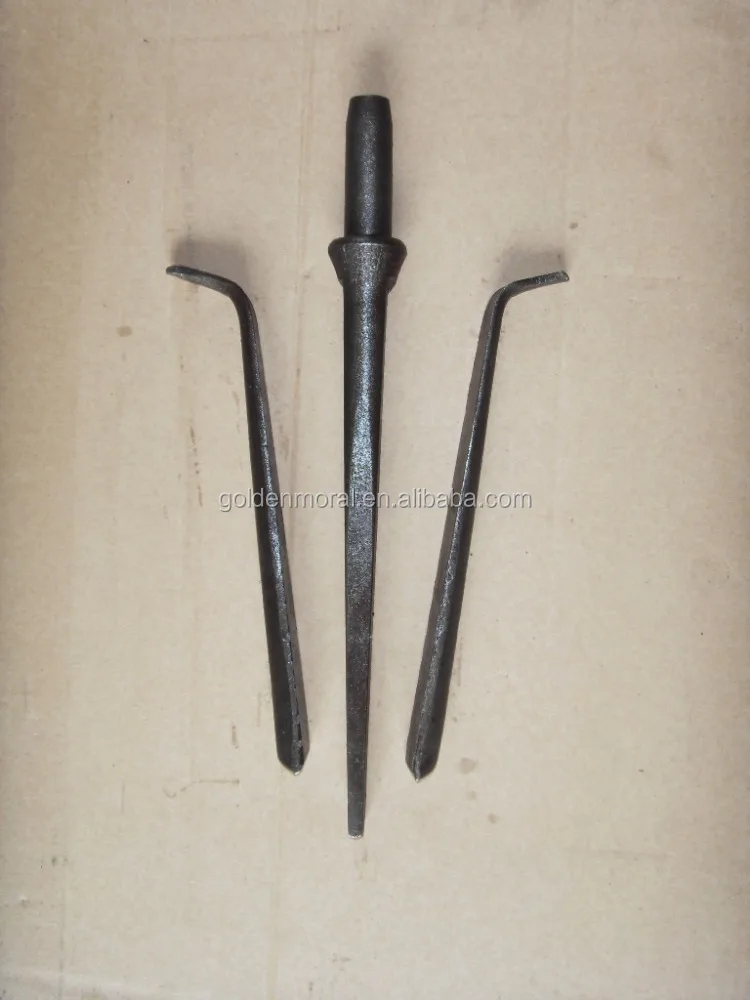 3/8 Feather and Wedge for Split Stone in Mining - GM Tools